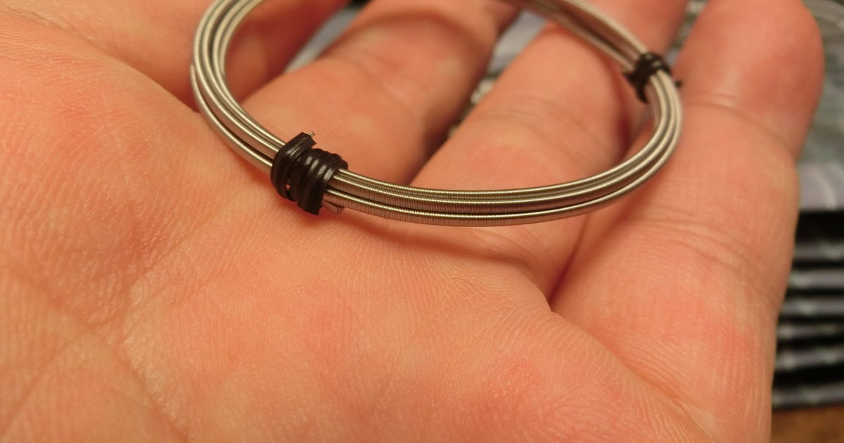 COLOSSUS Flat Core Clapton Wire N90 23G 21G 電子タバコ専門店 VAPE専門店 爆煙堂 ベイプ ...