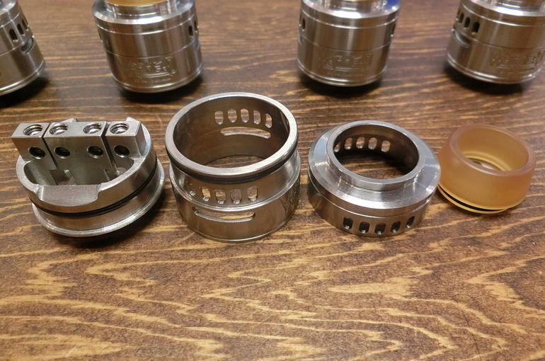 WARHEAD RDA 30mm Brass and SS 茨城県水戸市の電子タバコ専門店 Vape専門店 爆煙堂