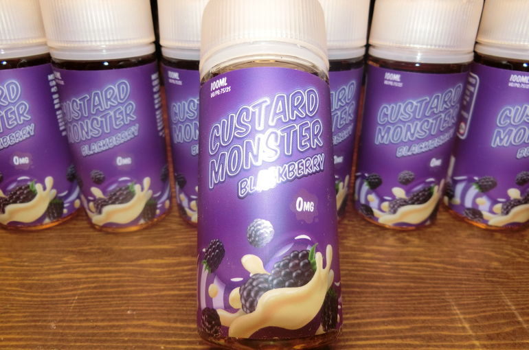 CUSTARD/FRUIT MONSTER Blackberry 100ml 茨城県水戸市のベイプ専門店・爆煙堂